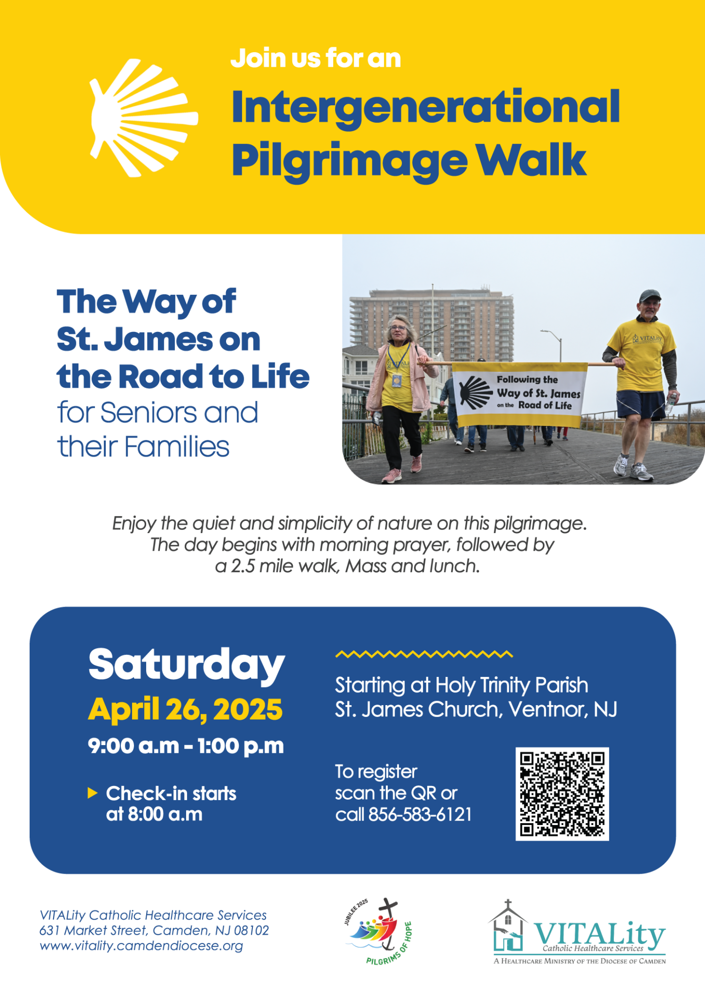 Intergenerational Jubilee 2025 Pilgrimage Walk – Diocese of Camden