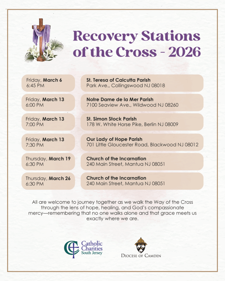 Recovery Stations of the Cross Mantua – Diocese of Camden